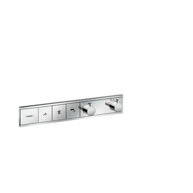 BIM objects - Free download! RainSelect Thermostat for concealed ...