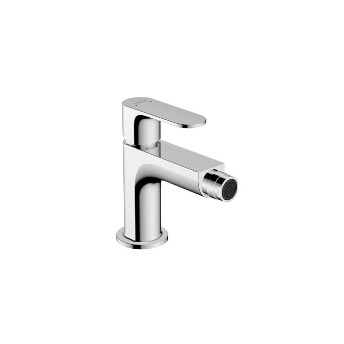 BIM objects - Free download! Rebris S Single lever bidet mixer with pop ...