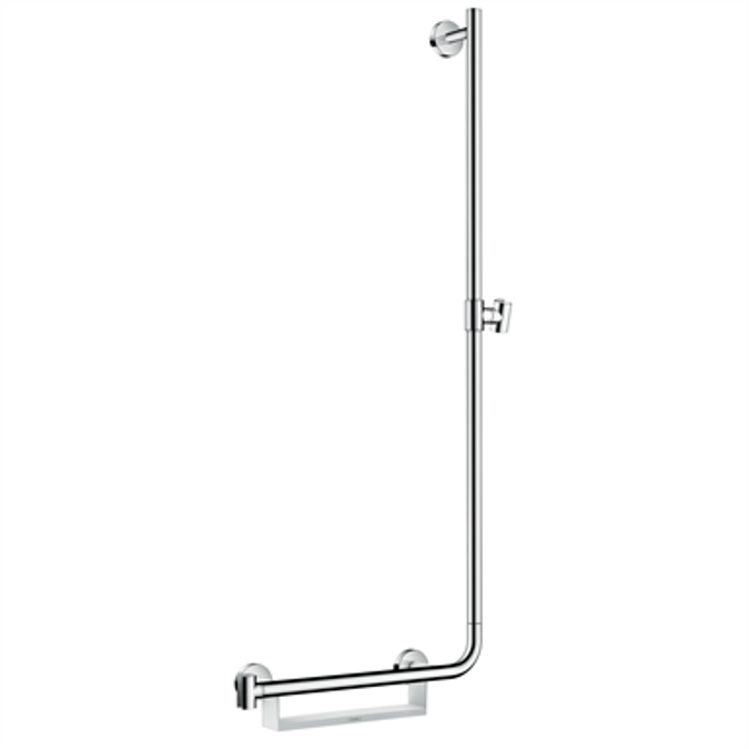 BIM objects - Free download! Unica Shower bar Comfort 110 cm right ...