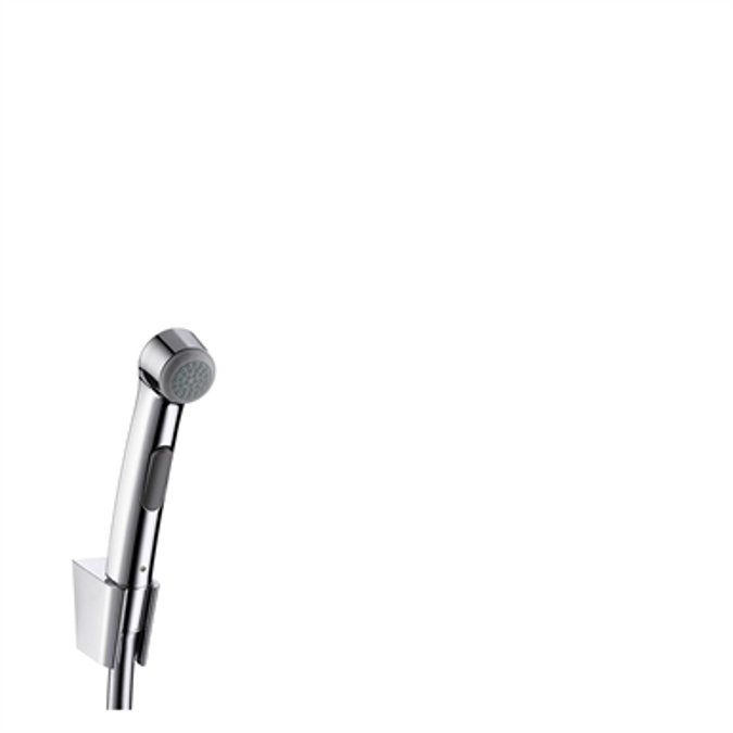 BIM objects - Free download! Bidette hand shower 1jet with shower ...