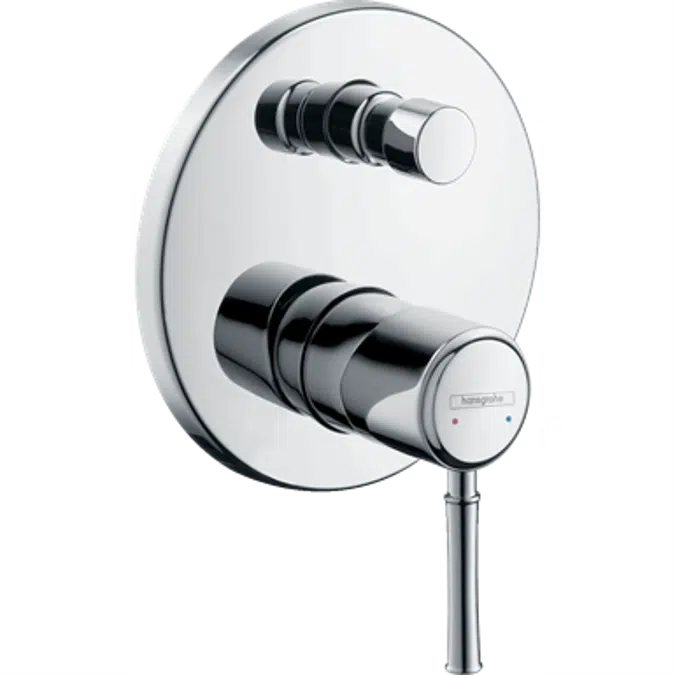 BIM objects - Free download! Talis Classic Single lever bath mixer for ...