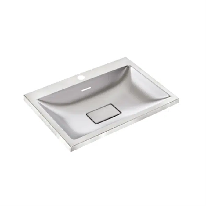 BIM objects - Free download! INTRA Icon 4 wash basin, with overflow ...
