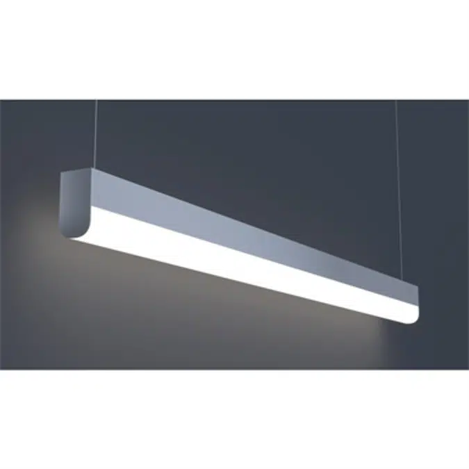 BIM objects - Free download! Lighting Fixture LS1 LED RD | BIMobject