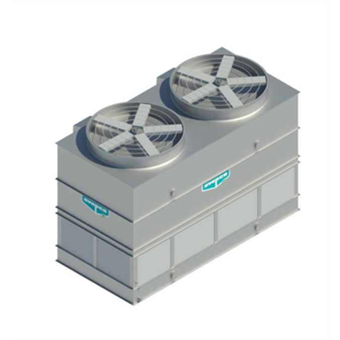 BIM objects - Free download! AT Cooling Tower - Side Connection | BIMobject