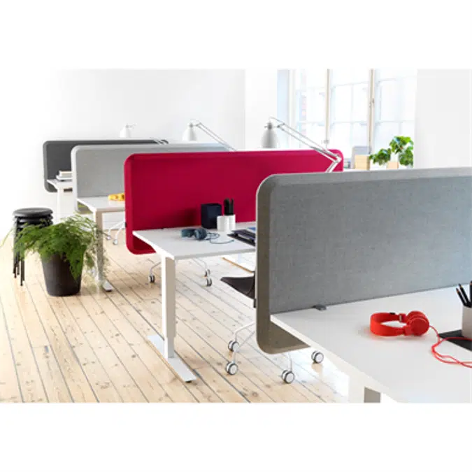 BIM objects - Free download! Domo table screen | BIMobject