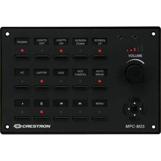BIM objects - Free download! MPC-M25 - MPC Media Presentation Controller™ M25 | BIMobject