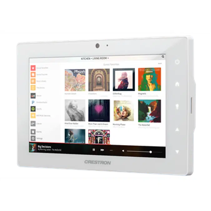 BIM objects - Free download! TSW-760 - 7” Touch Screen User Interface ...