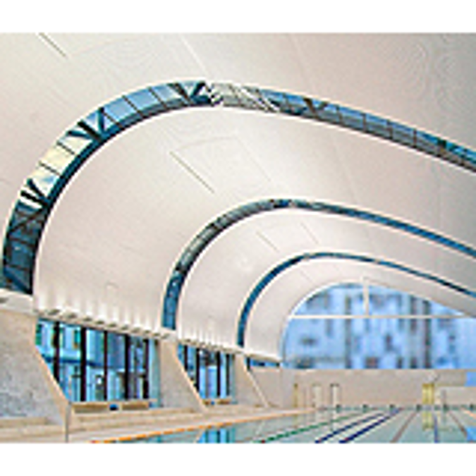 BIM objects - Free download! Metal Ceilings - Curved - 84R | BIMobject