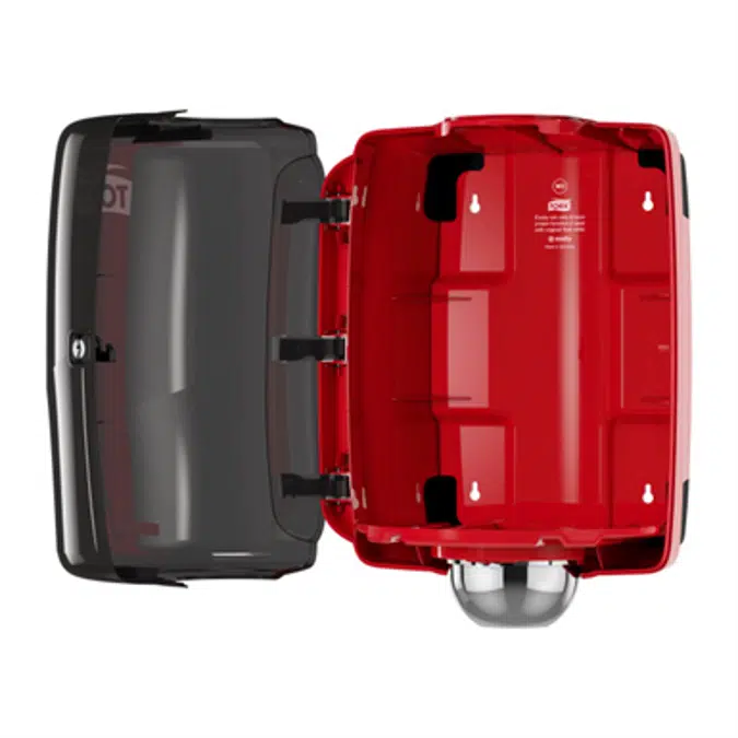 Objetos BIM - ¡Descarga gratis! Tork Maxi Centrefeed Dispenser Red ...