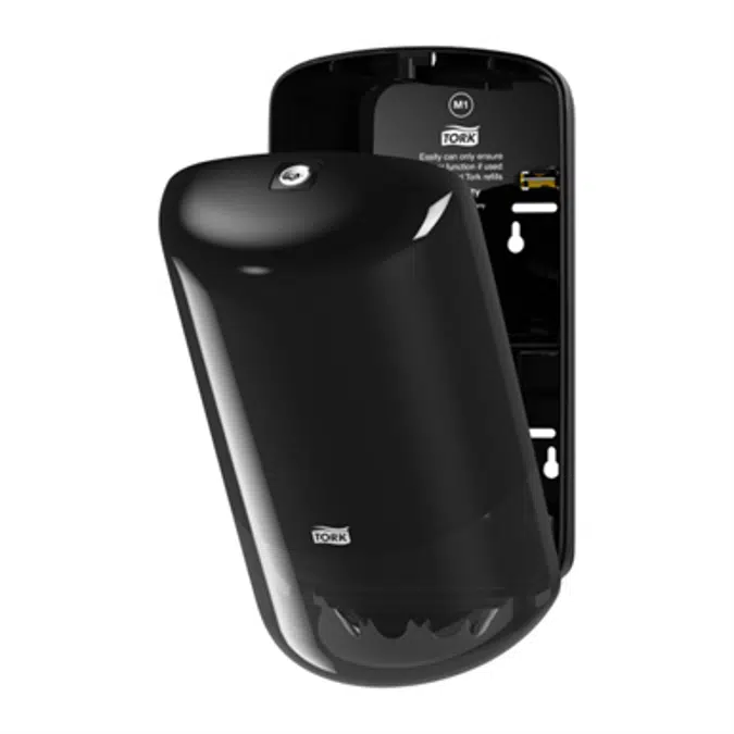 BIM objects - Free download! Tork Mini Centrefeed Dispenser Black ...