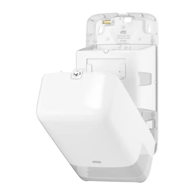 BIM objects - Free download! Tork Twin Mid-size Toilet Roll Dispenser | BIMobject