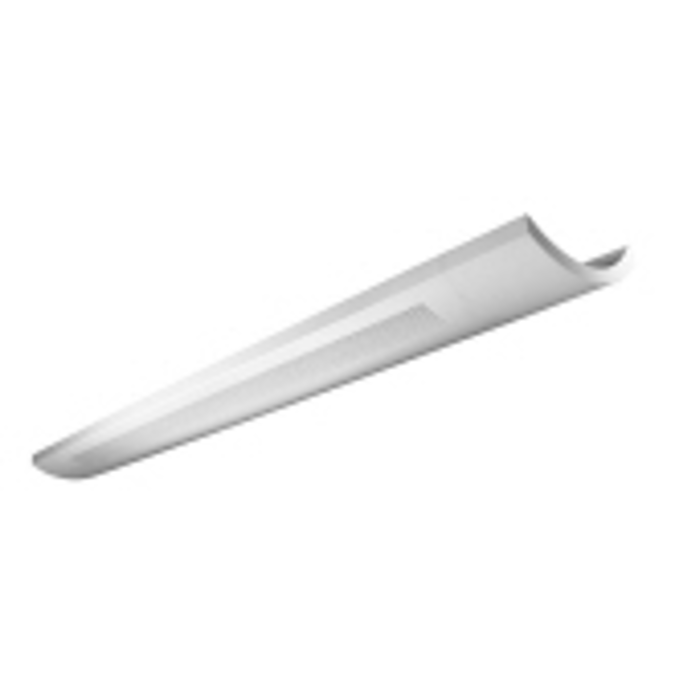 BIM objects - Free download! Sona Suspended Fluorescent Louver | BIMobject