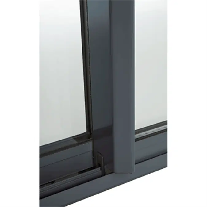 BIM objects - Free download! 2-leaf 1-track Aluminium Pocket Window ...