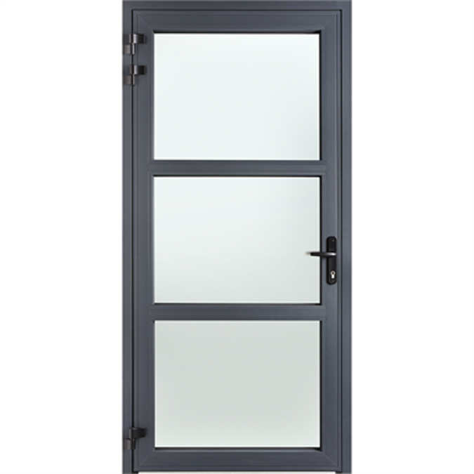BIM objects - Free download! Double Retail Door | BIMobject