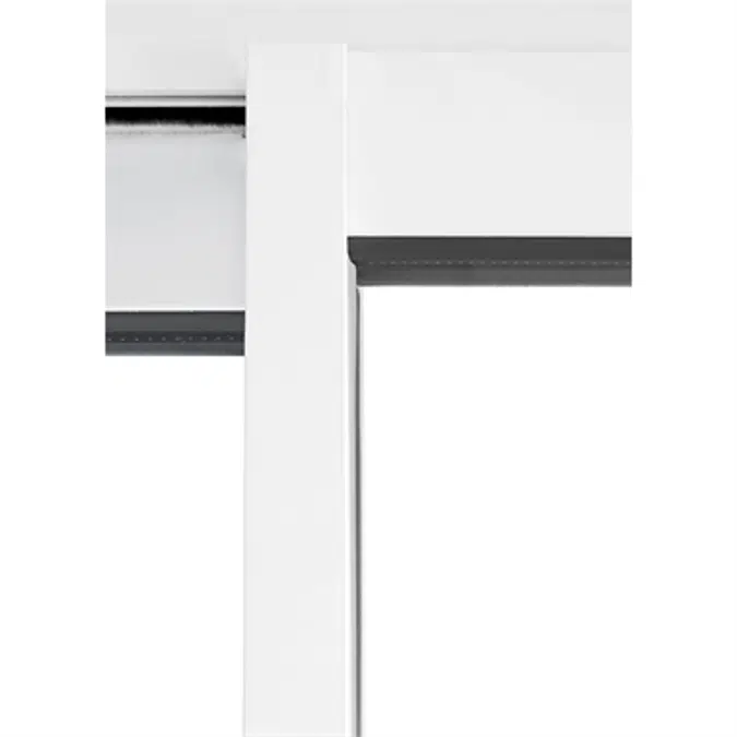 BIM objects - Free download! 2-leaf 2-track PVC Sliding Door | BIMobject