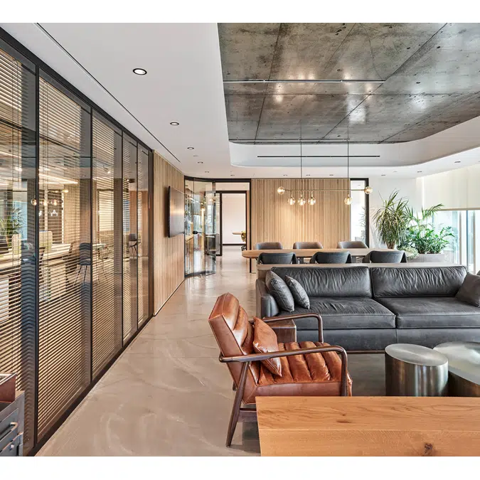 BIM objects - Free download! D100-Double Glazed Partition Wall Panels ...