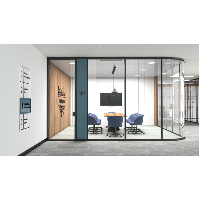 BIM objects - Free download! Curtain Wall Doors | BIMobject