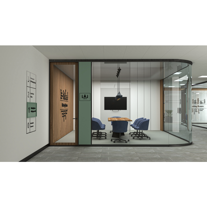 BIM objects - Free download! Curtain Wall Doors | BIMobject