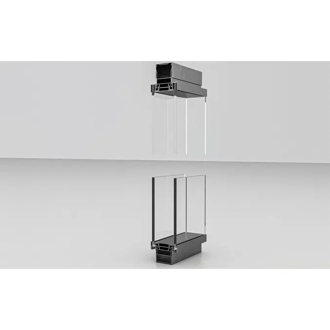 BIM objects - Free download! G100-Partition Wall Panels and Mullions ...