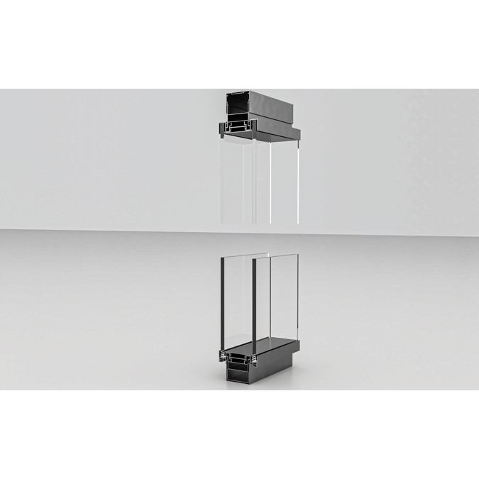 BIM objects - Free download! G100-Partition Wall Panels and Mullions ...