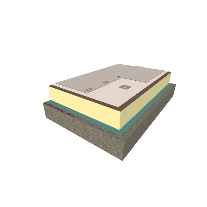 BIM objects - Free download! Exposed Mechanically Fastened Roof System ...