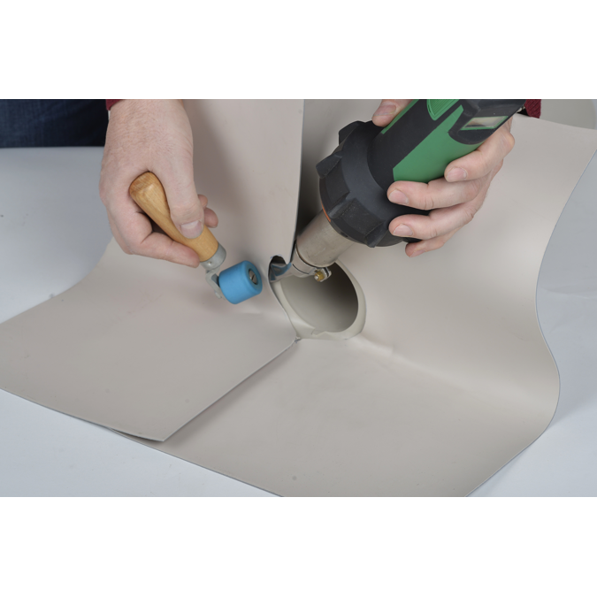 BIM objects - Free download! Prefabricated Round Scuppers for Flat ...