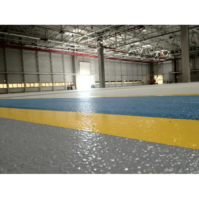 Objetos BIM - ¡Descarga gratis! Revestimiento espolvoreado para pavimentos epoxy monocolor con ...