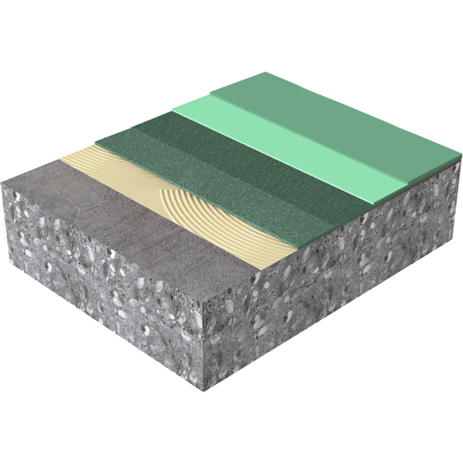 BIM objects - Free download! Elastic, Seamless PU Floor Coating with ...