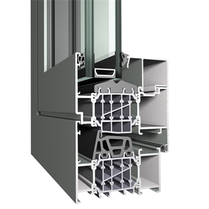 BIM objects - Free download! Reynaers Window Concept System 86-HI ...