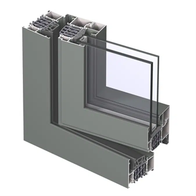 BIM objects - Free download! Reynaers Window Concept System 86-HI ...