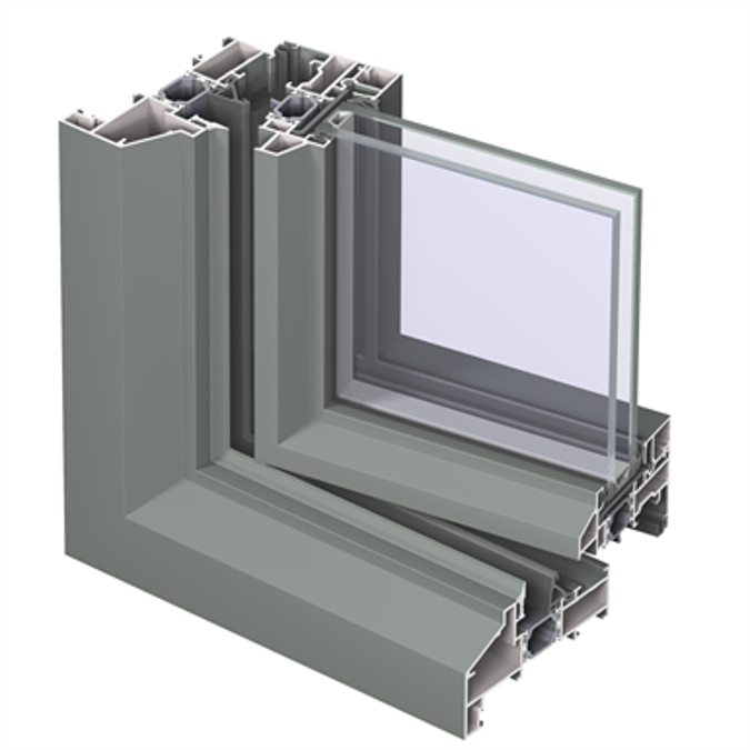 BIM objects - Free download! Reynaers Window Concept System 38-SL ...