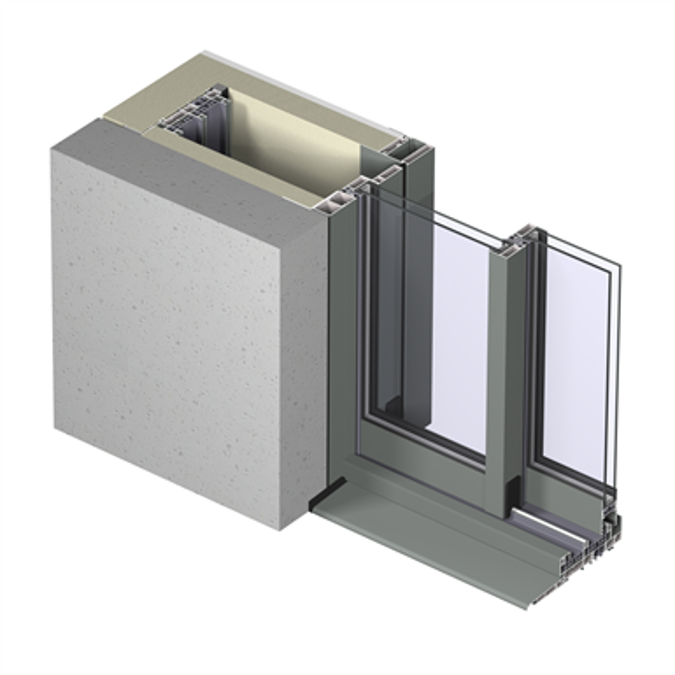 BIM 对象 - 免费下载！ Reynaers - Sliding Element - CP 68 | BIMobject