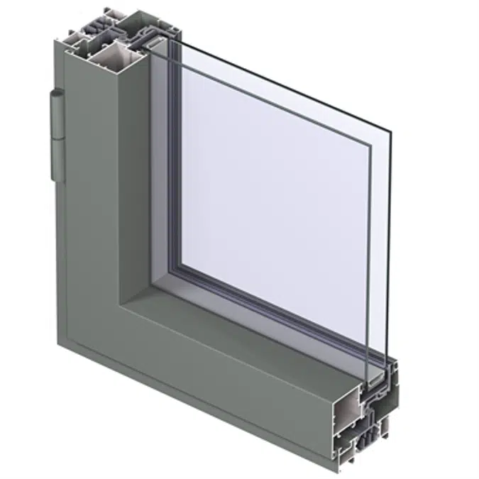 Objetos BIM - ¡Descarga gratis! Reynaers Window aXent System 68 | BIMobject