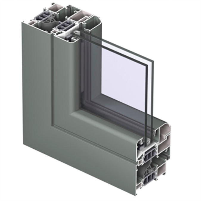 Об'єкти BIM – скачати безкоштовно! Reynaers Window Door CS 77 | BIMobject