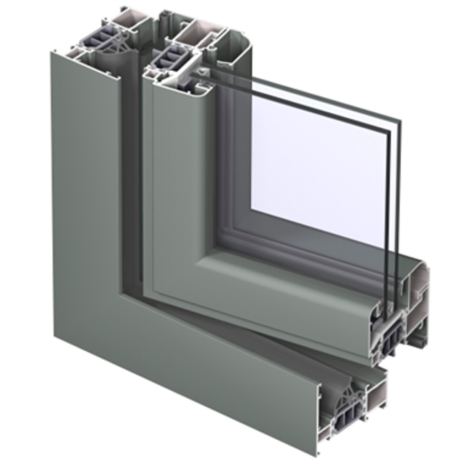 Об'єкти BIM – скачати безкоштовно! Reynaers Window Door CS 77 | BIMobject