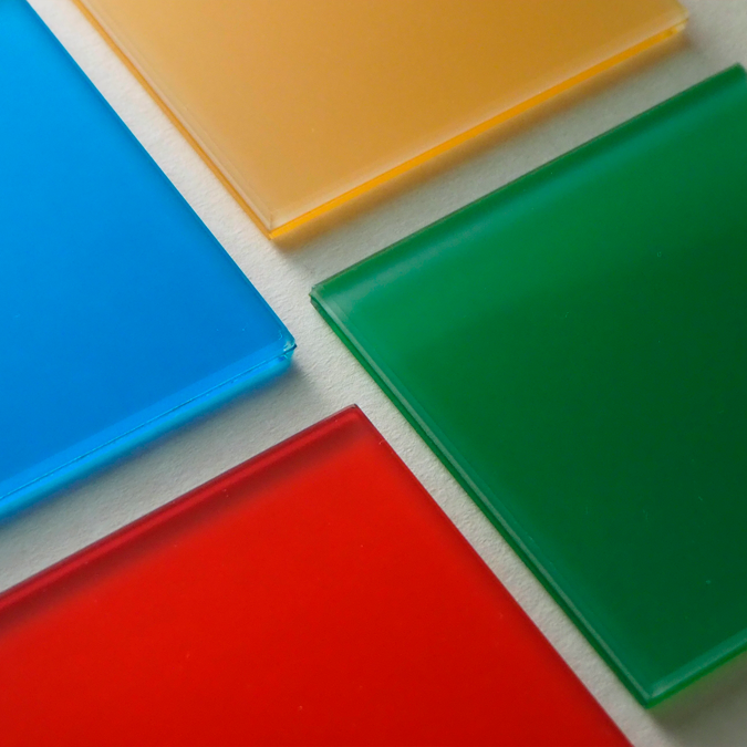 BIM objects - Free download! Rainbow Opaque , Color Laminate Glass ...