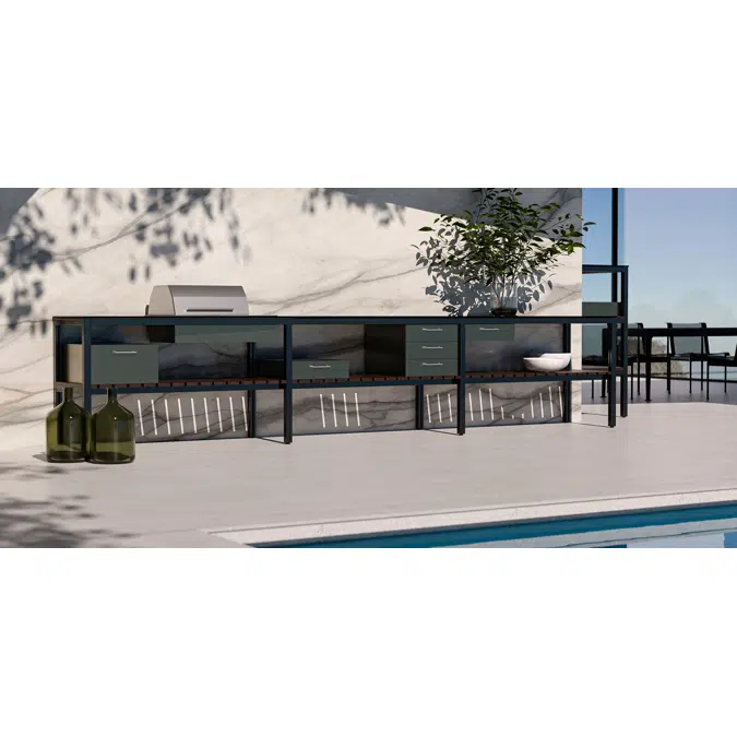 BIM objects - Free download! Cosmopolitan Kitchen | BIMobject