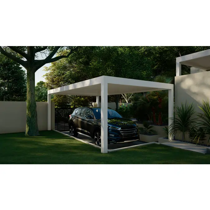 BIM objects - Free download! R-CAR Luxury Carport | BIMobject