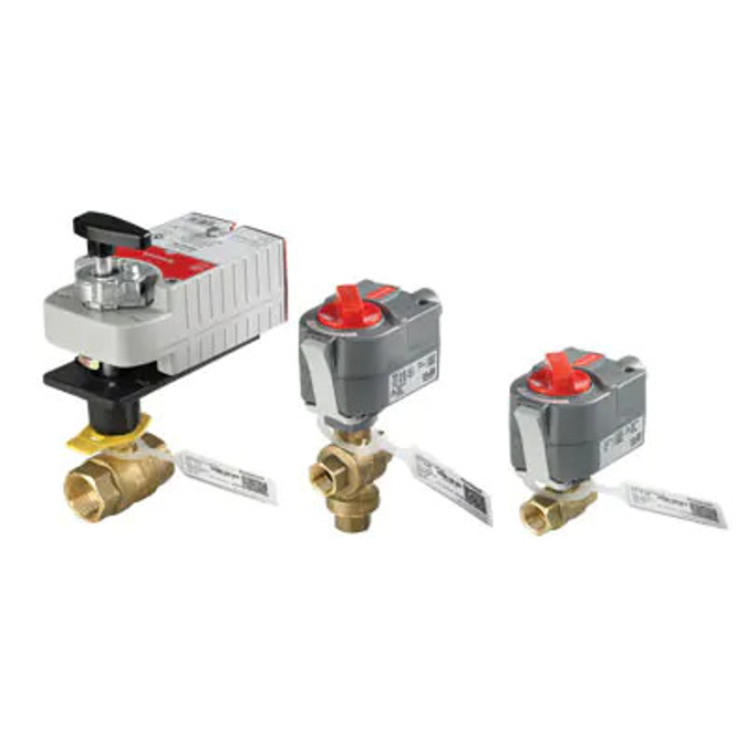 BIM objects - Free download! Actuated Ball Valve - VBN Series | BIMobject