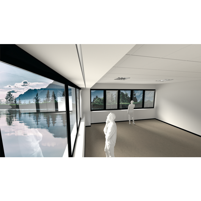 BIM objects - Free download! Hidden linear diffuser BF.DUC | BIMobject