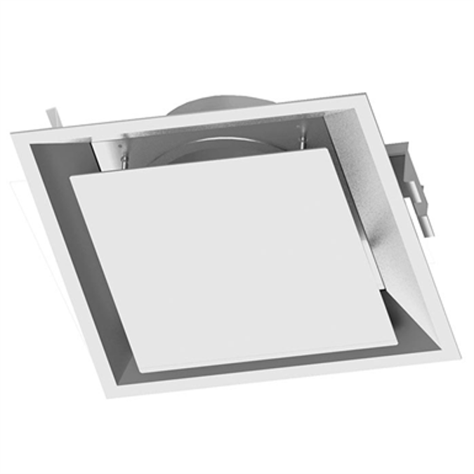 Objets BIM - Téléchargement gratuit ! Square Plaque Diffuser DSP ...
