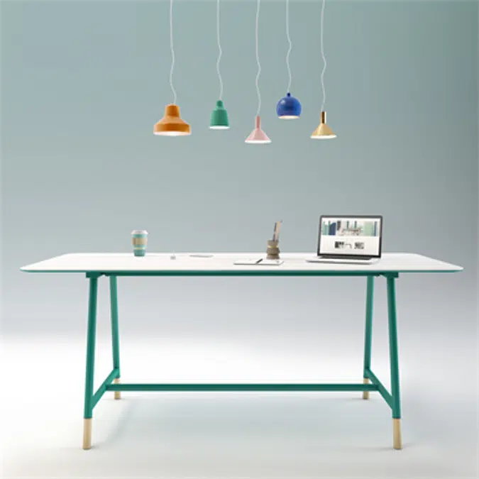 BIM objects - Free download! Monceau - High table | BIMobject