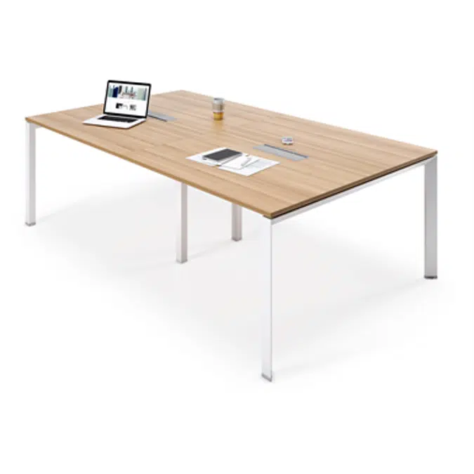 BIM objects - Free download! Delta Slim – Meeting table | BIMobject