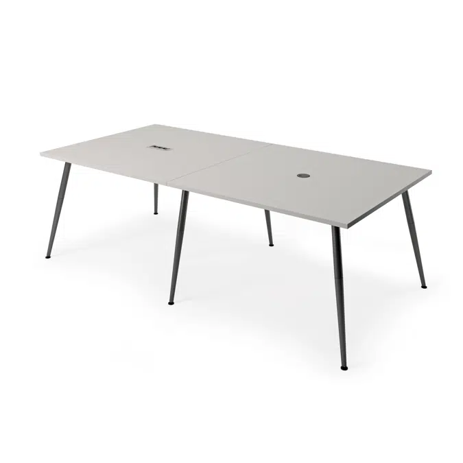 BIM objects - Free download! Skinny - Table de réunion standard | BIMobject