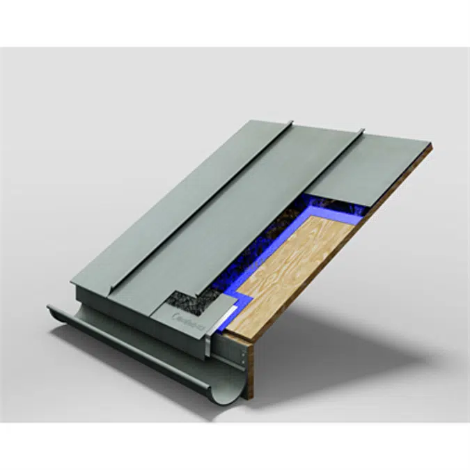 BIM objects - Free download! Standing Seam Panel | BIMobject