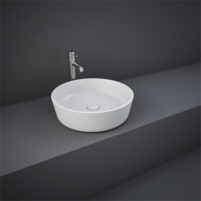 BIM objects - Free download! RAK-FEELING - Wash Basin Counter Top Round ...