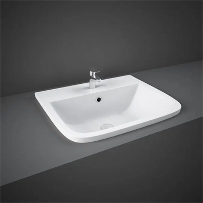BIM objects - Free download! RAK-SERIES 600 - Wash Basin Drop In ...
