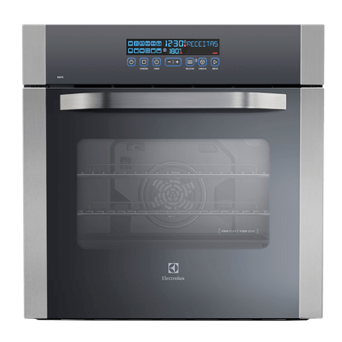 BIM objects - Free download! Built-in electric oven 80L Stainless Steel ...