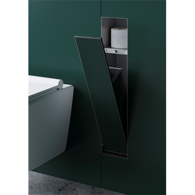 BIM objects - Free download! Waste bin & Storage compartment - TCL-11 ...