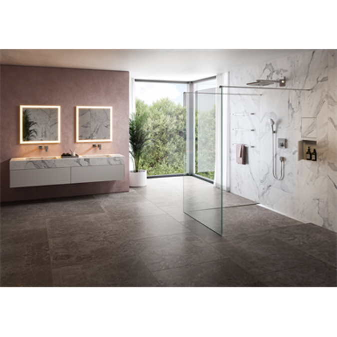 BIM objects - Free download! Design shower drain with stylish frame and ...